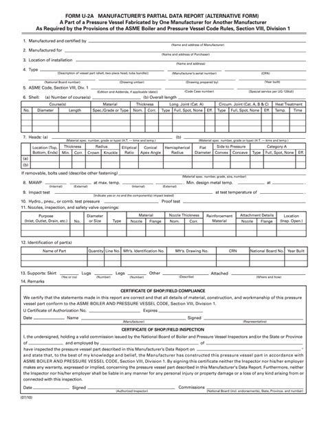 2010 Form U 2a Fill Online Printable Fillable Blank Pdffiller