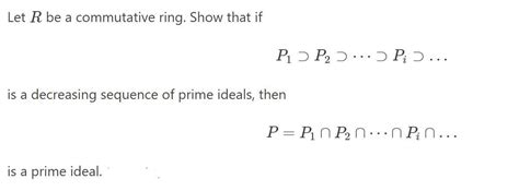 Solved Let R Be A Commutative Ring Show That If Pp2 P