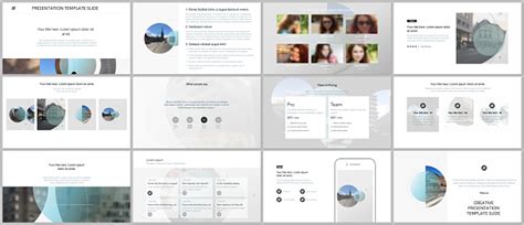 프리젠 테이션 디자인 벡터 템플릿 프리젠 테이션 슬라이드 전단지 추상 원 배너브로셔 커버 디자인을위한 다목적 템플릿 소셜 미디어 웹 배너 소셜 네트워크 사진 프레임