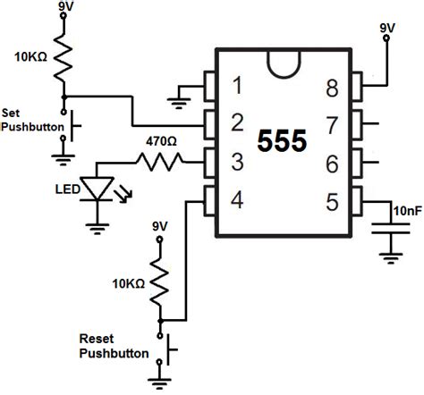How To Build A 555 Timer Bistable Circuit