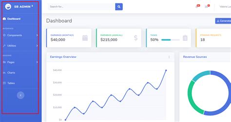 Html How To Change Sidebar Navbar Color In SBAdmin Bootstrap Theme Stack Overflow