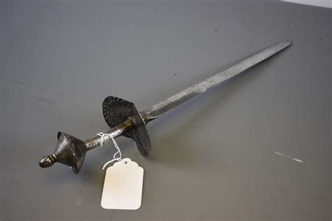 Lot 44 A Scarce 17th Century Indian Short Rapier