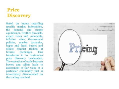 Commodity Market Power Point Presentation Pptx Commodities Economy