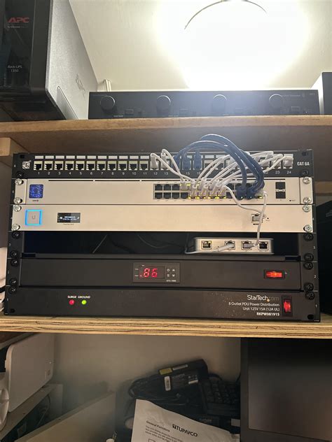 First Rack Attempt More In Comments Rubiquiti