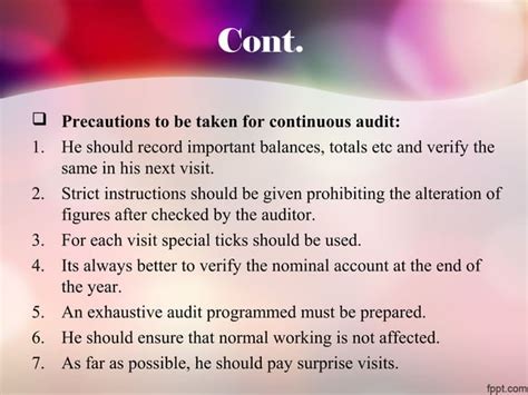 Unit 2 Types Of Auditing Ppt