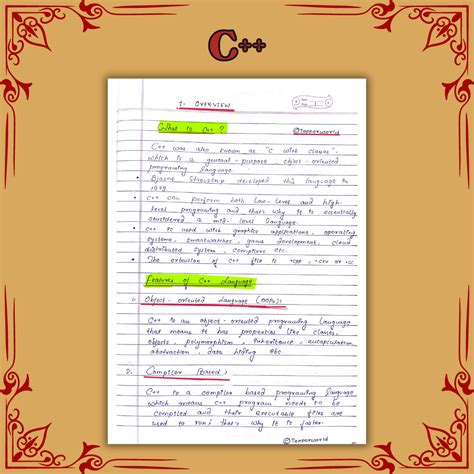 C Handwritten Notes Topperworld C Handwritten Notes Topperworld