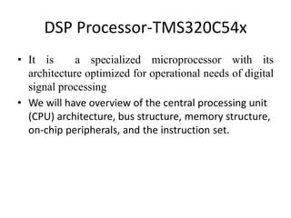 Digital Signal Processing PPTX
