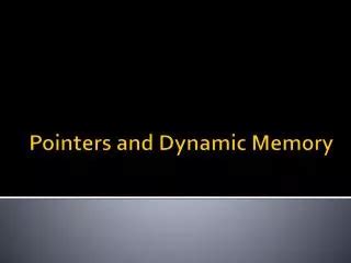 PPT Pointers Variables And Memory Address PowerPoint Presentation Free Download ID
