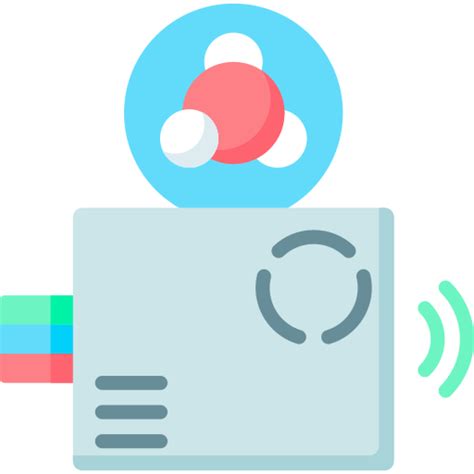 Particle Sensor Free Technology Icons