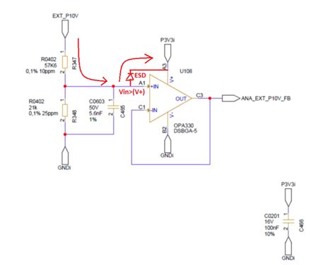 OPA Output Voltage Equal To Supply And Not Input Amplifiers Forum Amplifiers TI E E