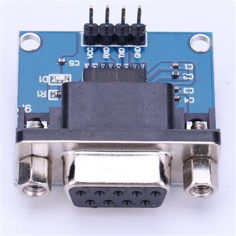 max3232 rs232 to ttl max232 flashing board 3 3v 5 5v female serial to
