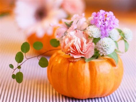 ดอกไม้ในแจกันฝักทอง รูปภาพดอกไม้สวยๆ