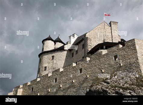 A Contemporary Reconstruction Of The Medieval Castle In Bobolice
