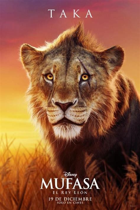 Mufasa El Rey León La Historia Que Revelará Los Orígenes Del