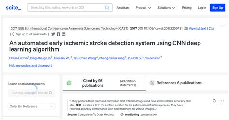 An Automated Early Ischemic Stroke Detection System Using Cnn Deep Learning Algorithm