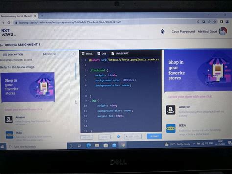 Abhilash Goud On Linkedin Day2 30daysofcodechallenge Nextwave Ccbp Html Css Bootstrap