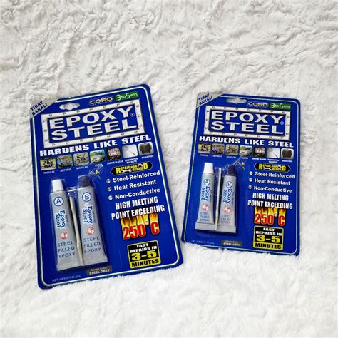 Original Cord Epoxy Steel 15g 40g Authentic Epoxysteel Bond Fast Repair
