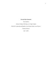 Creating Effective Personal Aim Statements For Health Goals Course Hero