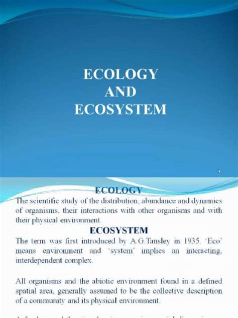 Module 2 Class Notes Ecology Pdf Biogeochemistry Habitat
