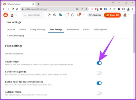 How To Enable NSFW On Reddit On Android IOS And The Web Guiding Tech