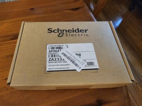 APC Schneider Electric AP Network Management Card Brand New Sealed EBay