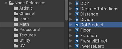 New Shader Graph Node Reference Samples