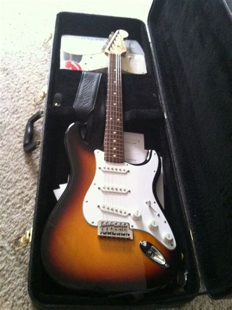 This Is My Fender Stratocaster That I Got Redone Last Year Believe It Or Not I Love To Play