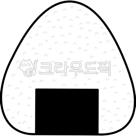 삼각김밥 오니기리 김밥 삼각김밥일러스트 음식 사진 이미지 일러스트 캘리그라피 Handsomecraft작가