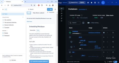 laksmi setiawati on linkedin what i learn today docker metabase