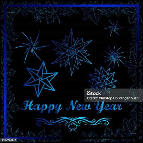 새해 복 많이 받으세요 2022 텍스트 어두운 그라디언트에 손 글자 타이포그래피 포스터 12월에 대한 스톡 벡터 아트 및 기타 이미지 12월 12월 31일 1월