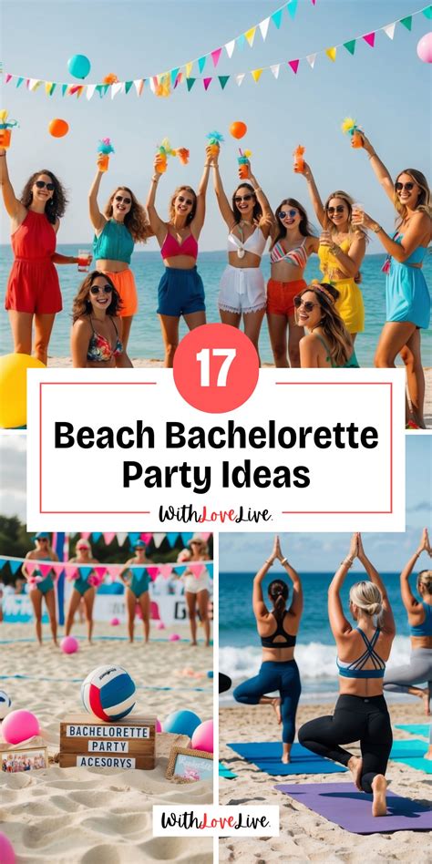 17 Beach Bachelorette Party Ideas Withlovelive