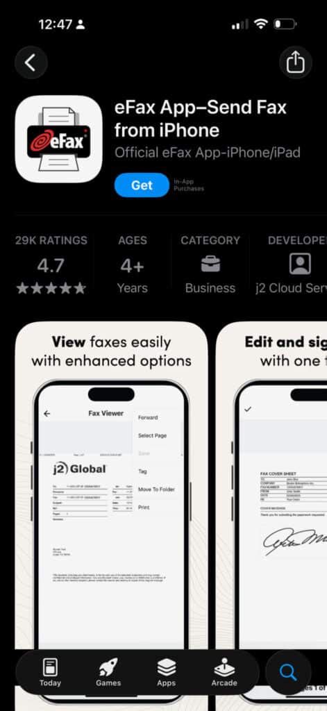 Best Free Fax App For Iphone Features Ratings And Pricing