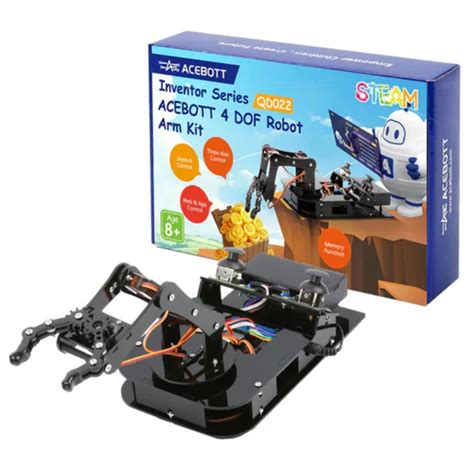 Acebott Esp32 Programmable Robot Arm Kit For Arduino Cubot Lifestyle