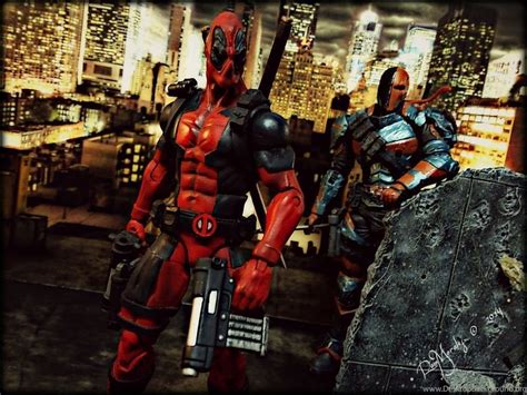 Deathstroke Vs Deadpool Wallpapers Wallpaper Cave