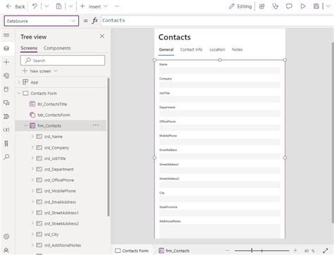 Power Apps Tabbed Form Using Tab List Modern Control