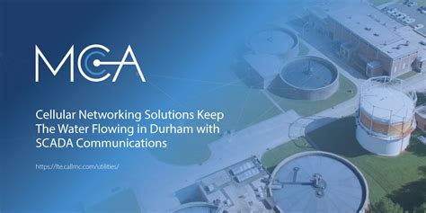 Scada Communications Keep Durhams Water Flowing