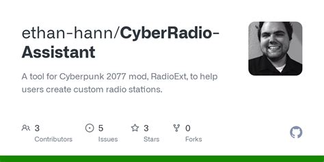GitHub Ethan Hann CyberRadio Assistant A Tool For Cyberpunk 2077 Mod RadioExt To Help Users