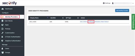 Configure SSO Via JWT Using SAML IDP