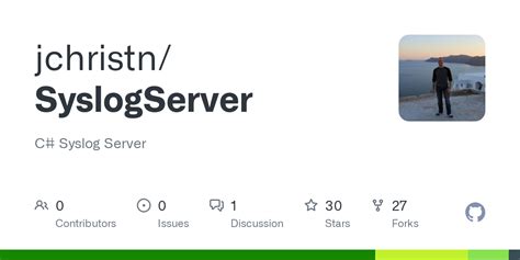Github Jchristnsyslogserver C Syslog Server