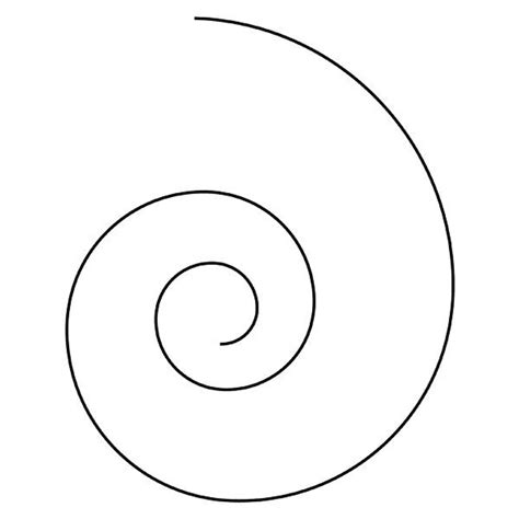 Рисунок спираль Spiroglyphics Раскраска по кругу Распечатать А4