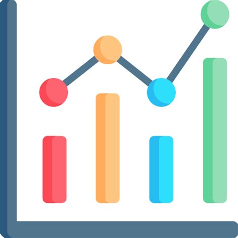 Line Chart Free Interface Icons