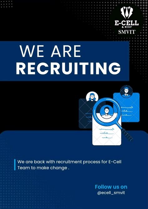 E Cell Smvit On Linkedin Team Community Entrepreneurship Startup