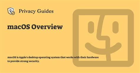MacOS Overview Privacy Guides