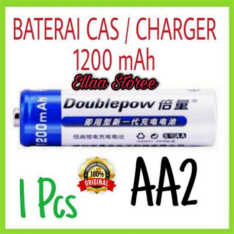 Jual Double Power Batu Baterai Aa Alkaline Rechargeable Aa Mah Pcs Shopee Indonesia
