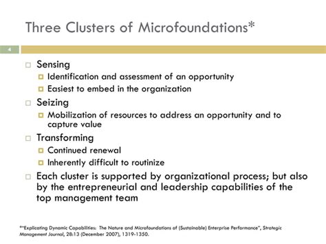 Teece Dynamic Capabilities Routines Versusentrepreneurialactionppt Ppt