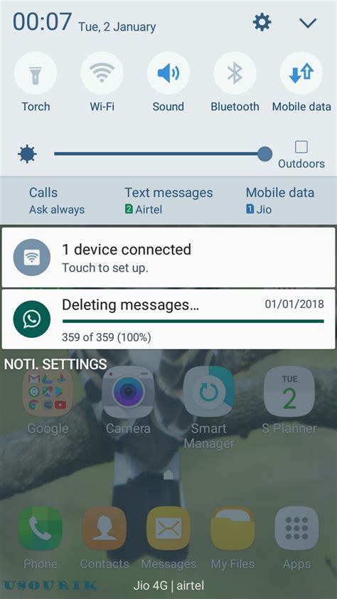 60 Marshmallow Whatsapp Notification Showing Deleting All Messages