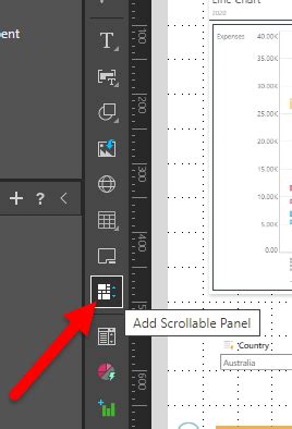 Scroll Panel Layout