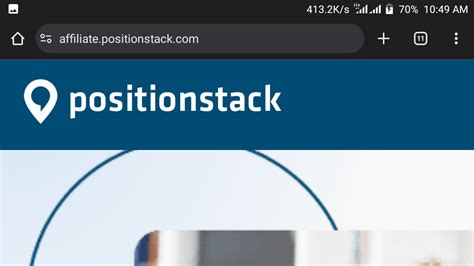 Positionstack Geolocation Api Affiliate Program Business