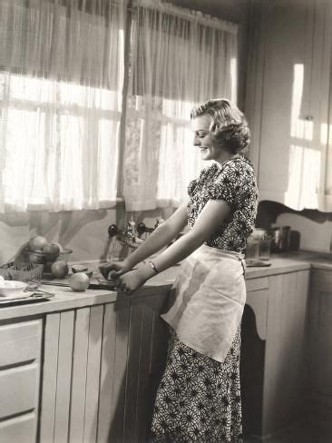 Woman Making Homemade Orange Juice Photo Aprons Vintage Homemade Orange Juice