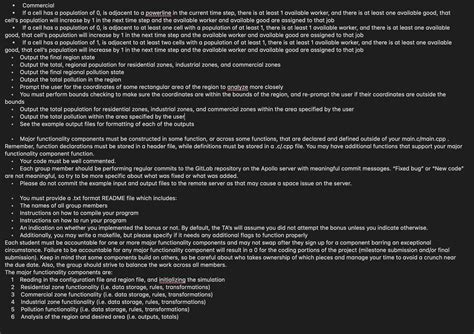 Solved Project 1 Simcity Instructions For This Project You